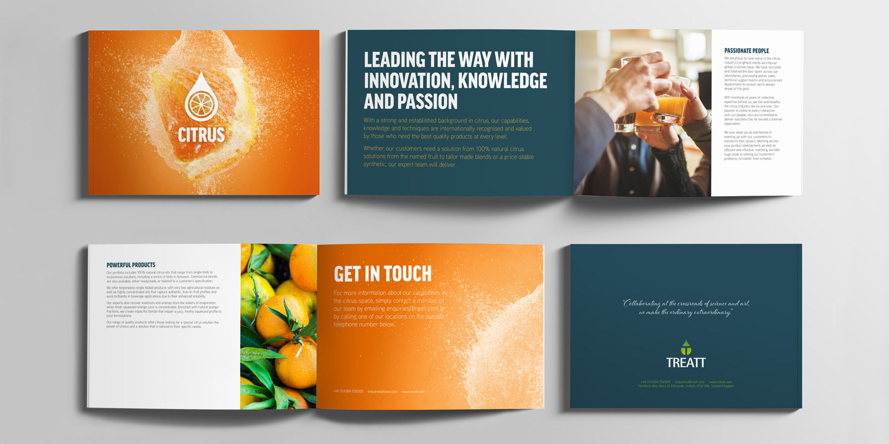 Brand refresh | Treatt - KISS